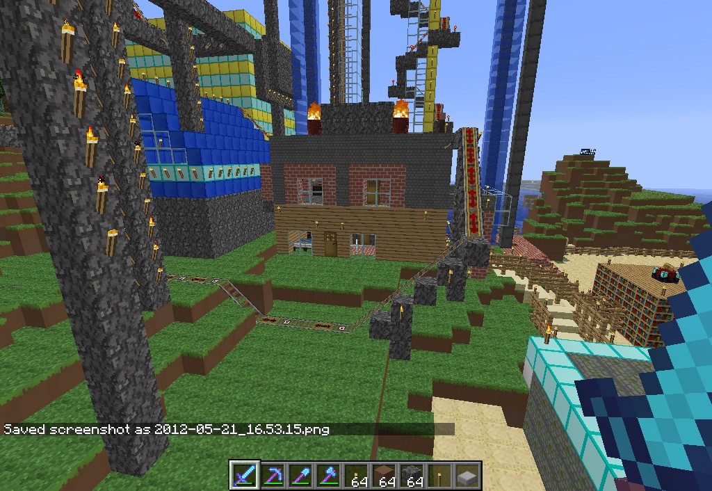 single player world Minecraft Map