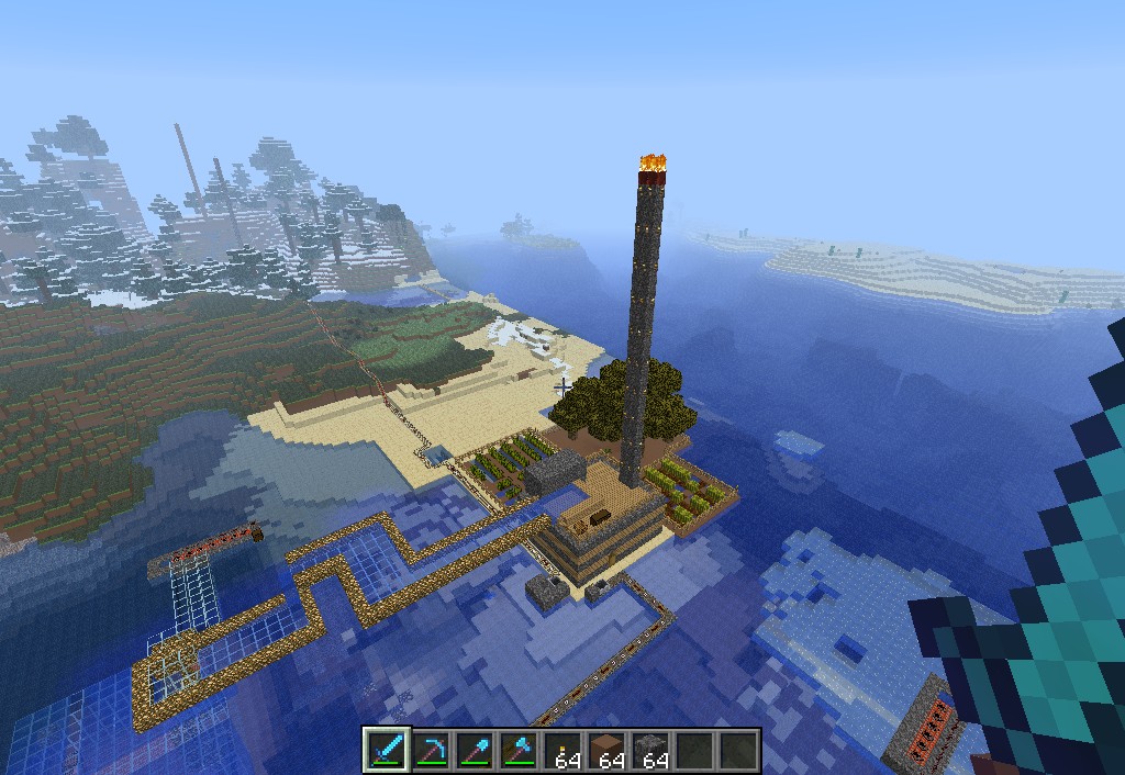 single player world Minecraft Map