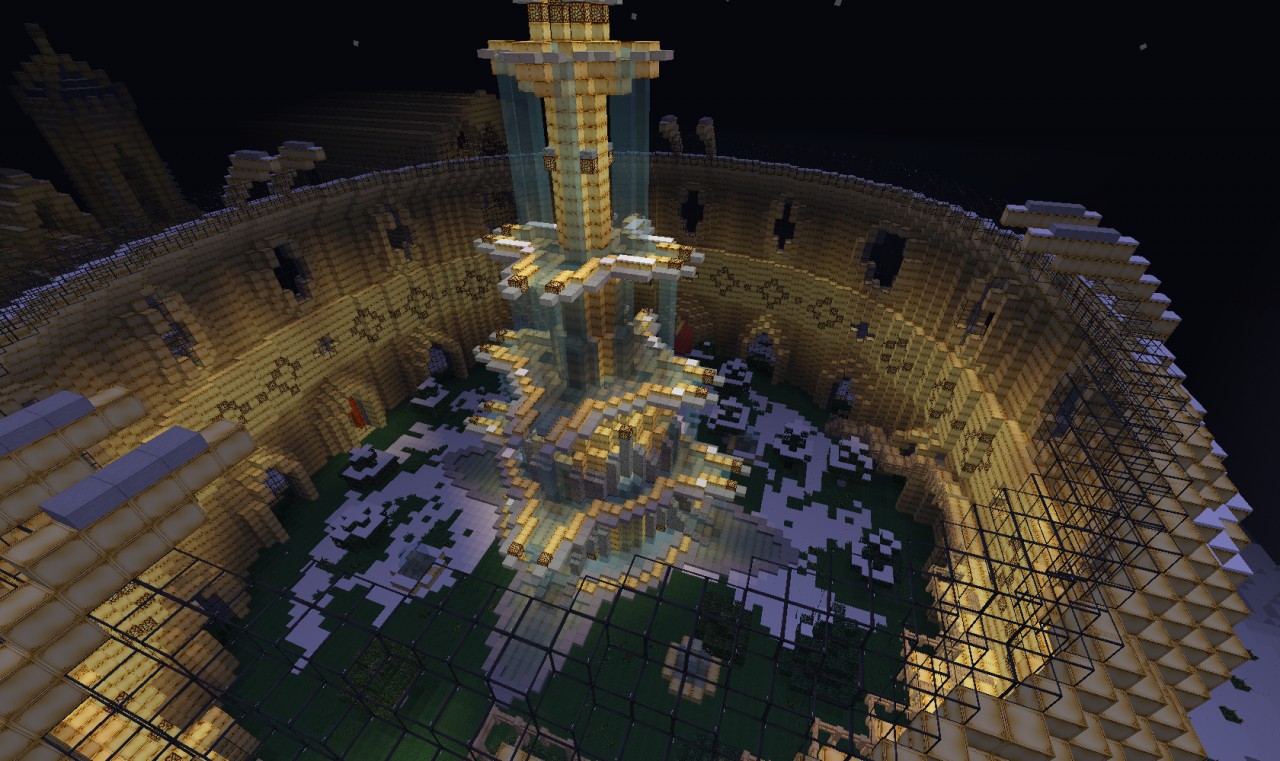 gold palace Minecraft Map