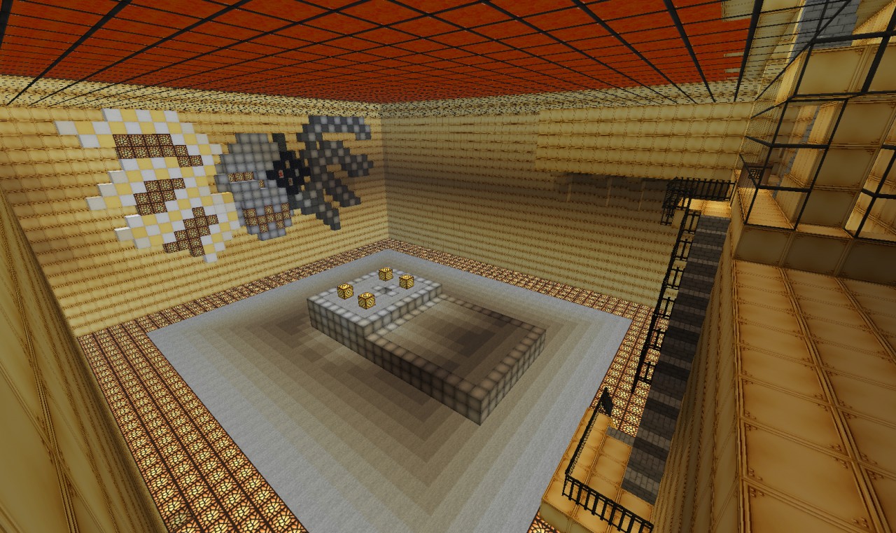 gold palace Minecraft Map