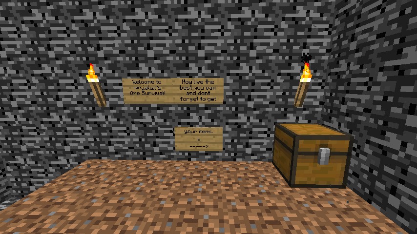 Ore Survival Minecraft Map