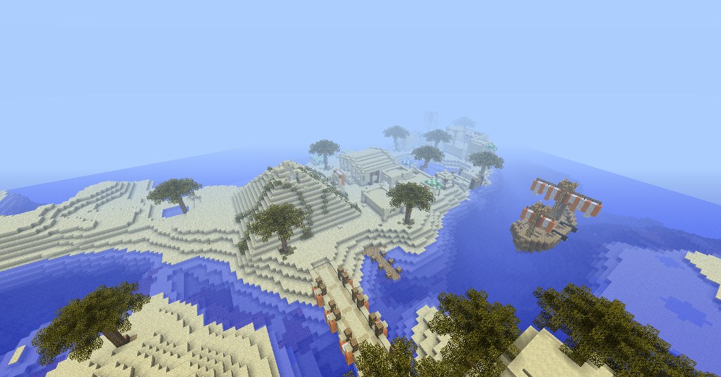 Map Oasis Minecraft Map