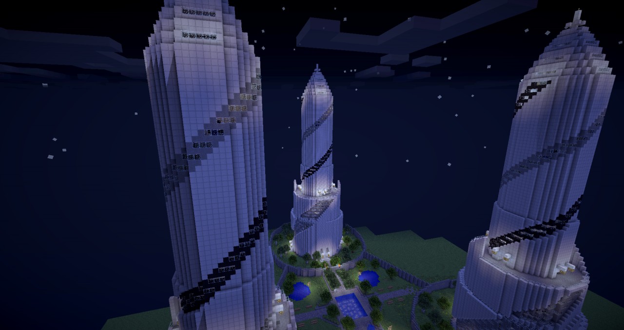 Modern Tower's Minecraft Map