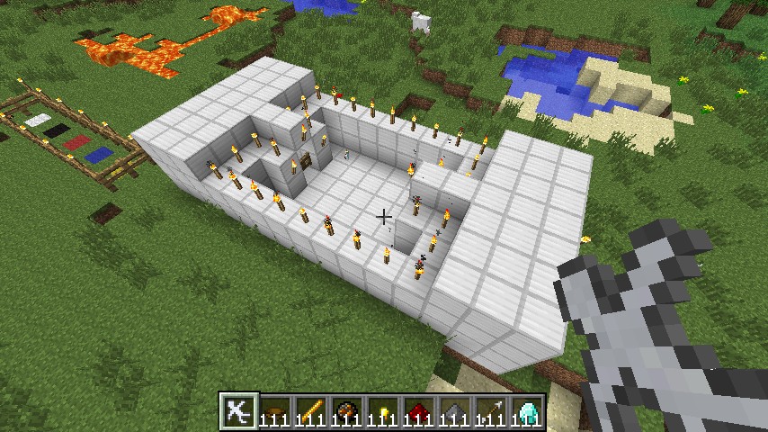 The Clay Soldier Stadium (Simple but I-Tech) Minecraft Map