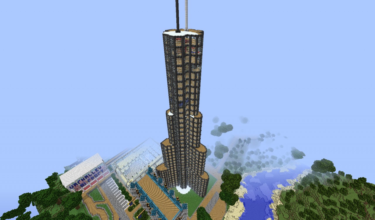 Paeonia Tower Minecraft Map