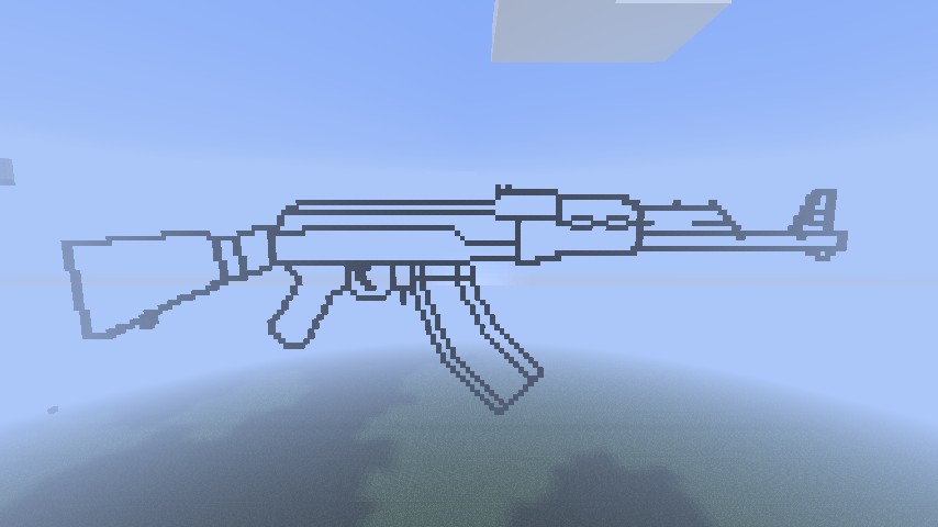 AK-47 Minecraft Map