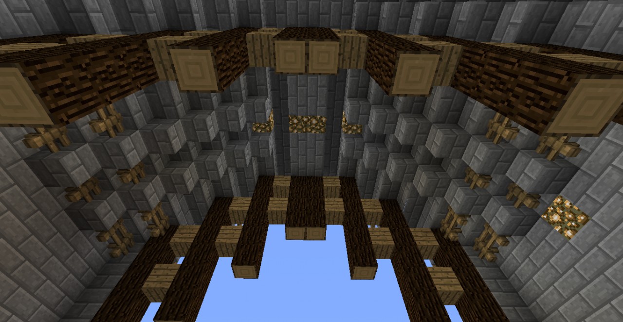 Obscenely Large Castle Gate / Wall Gate Minecraft Map