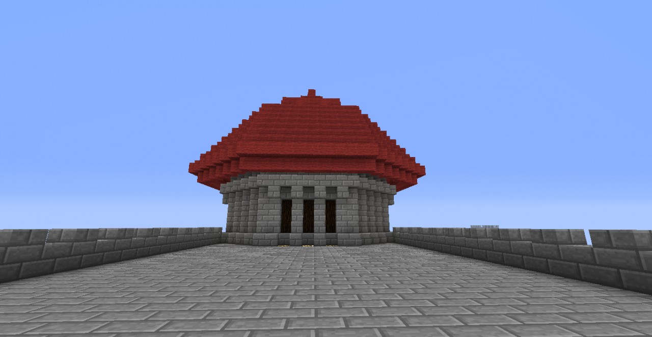 Obscenely Large Castle Gate / Wall Gate Minecraft Map