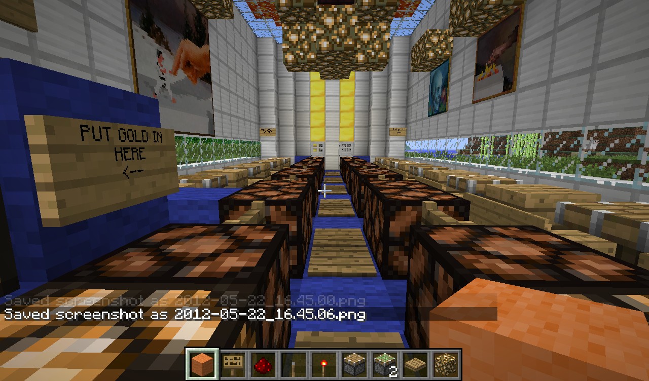 Joechar's restaurant Minecraft Map