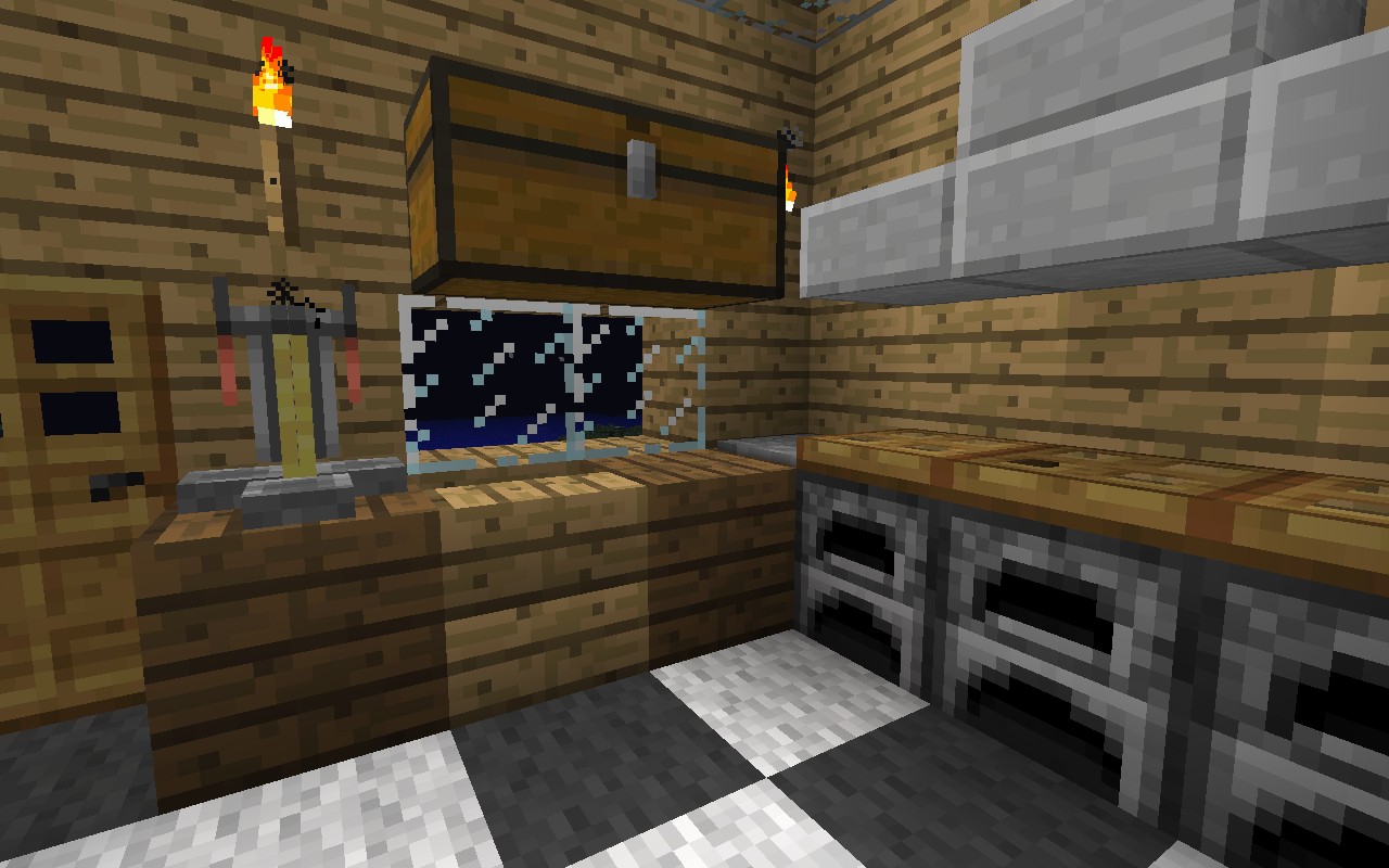 My normal house. Minecraft Map