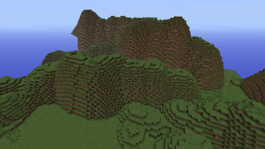 Minecraft Mountains Terrain 2 (Custom Terrain) Minecraft Map