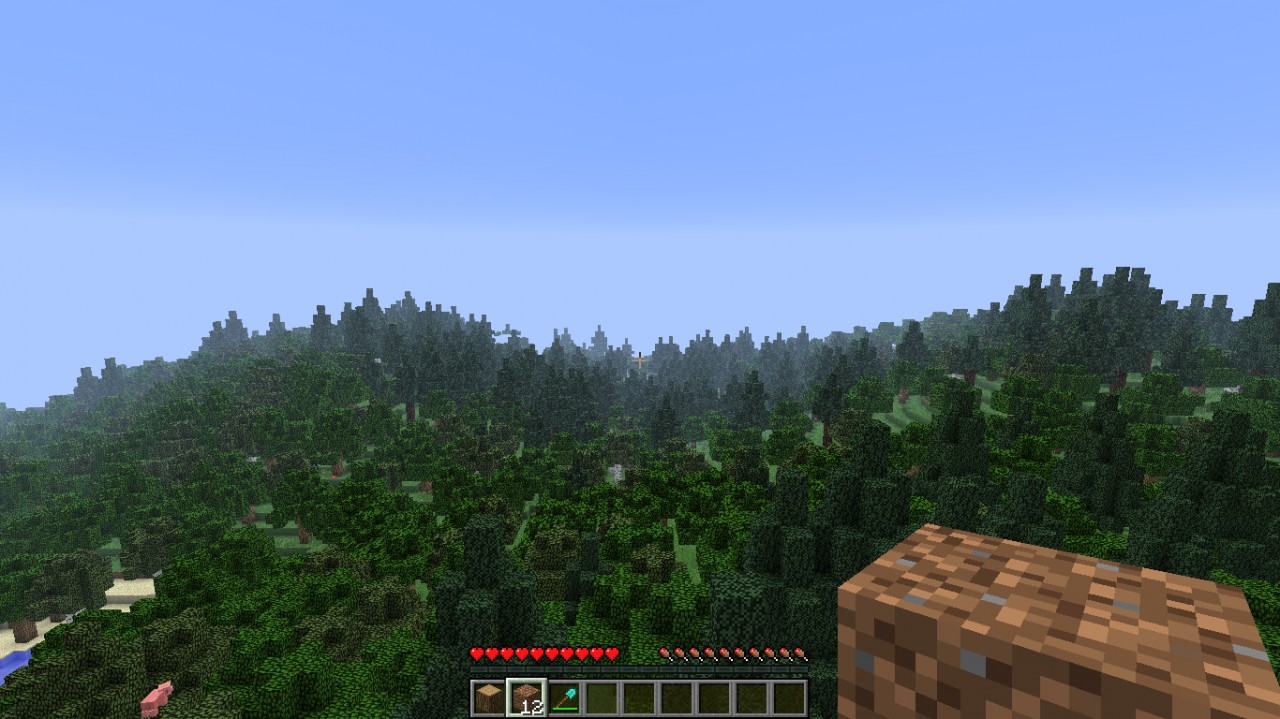 Custom Terain The Mountain Minecraft Map