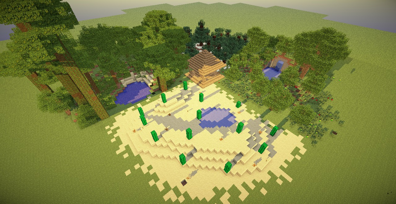 4 SEASONS Minecraft Map