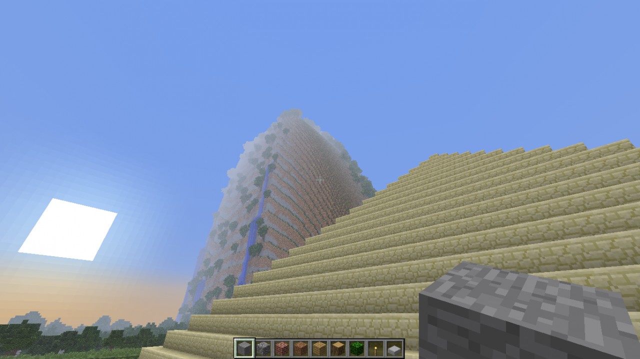 Best Epic Mountains Ever Check This!!!!+Pyramids Minecraft Map