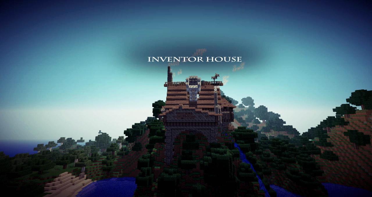 Inventor House Minecraft Map
