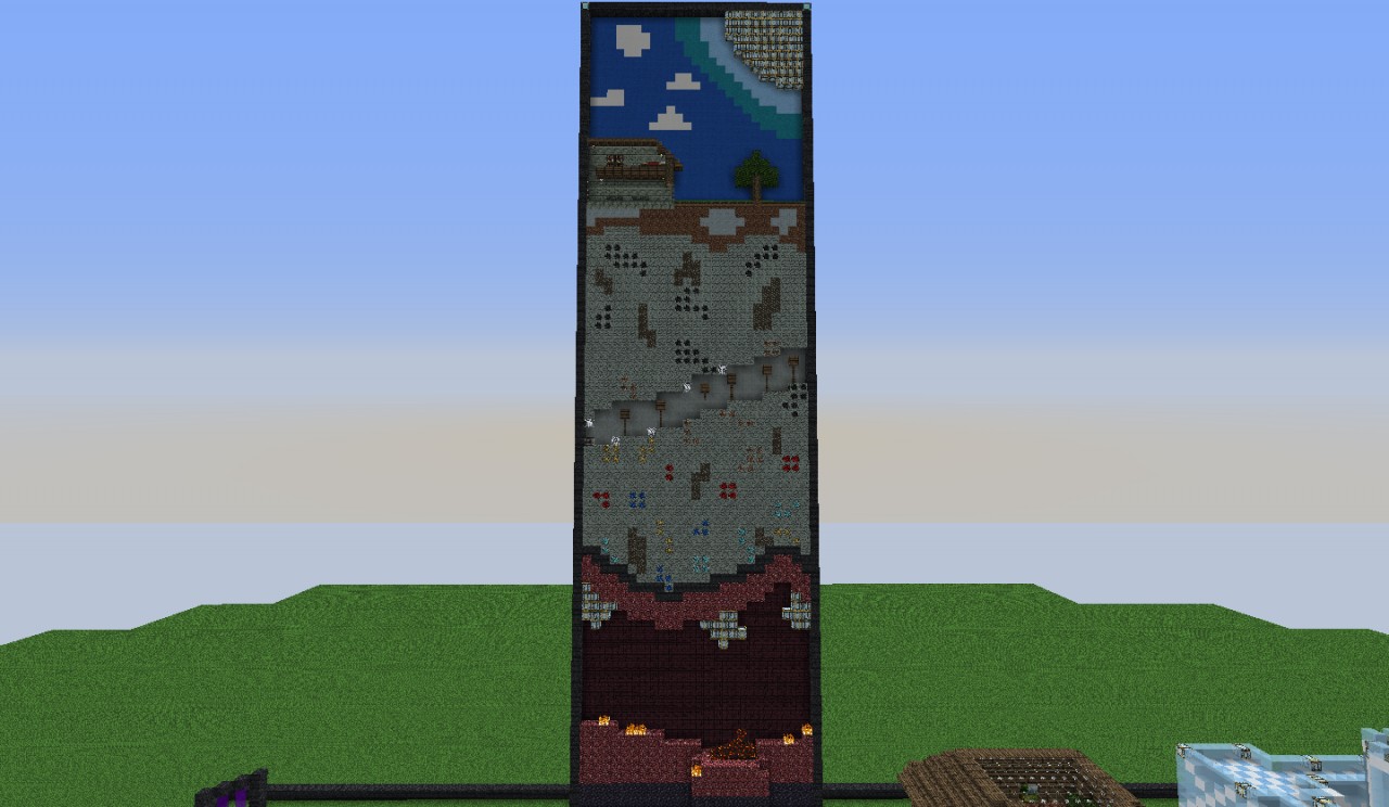 Minecraft World Cut out Minecraft Map