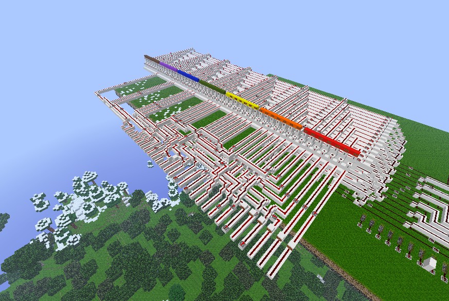 Calculator 16 Bit Minecraft Map