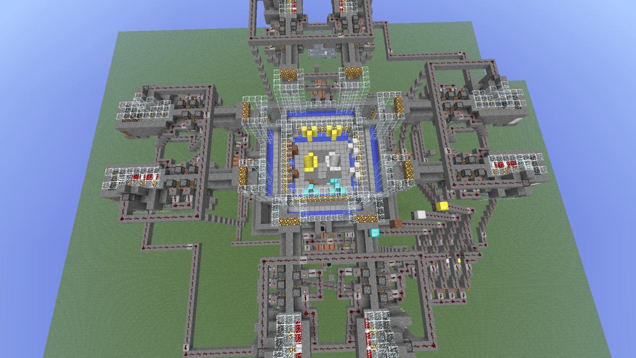 UTD "Pit Arena" PVP Simulator (BETA) Minecraft Map