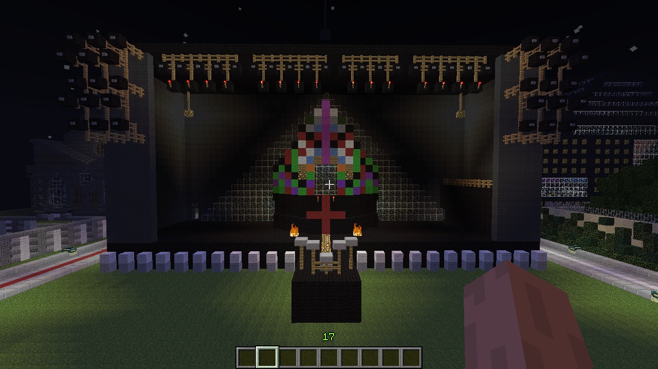Daft Punk Stage Minecraft Map
