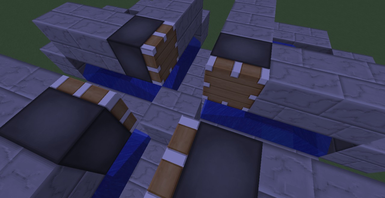 Automatic Obsidian Generator (12 blocks/Easy Reset) Minecraft Map