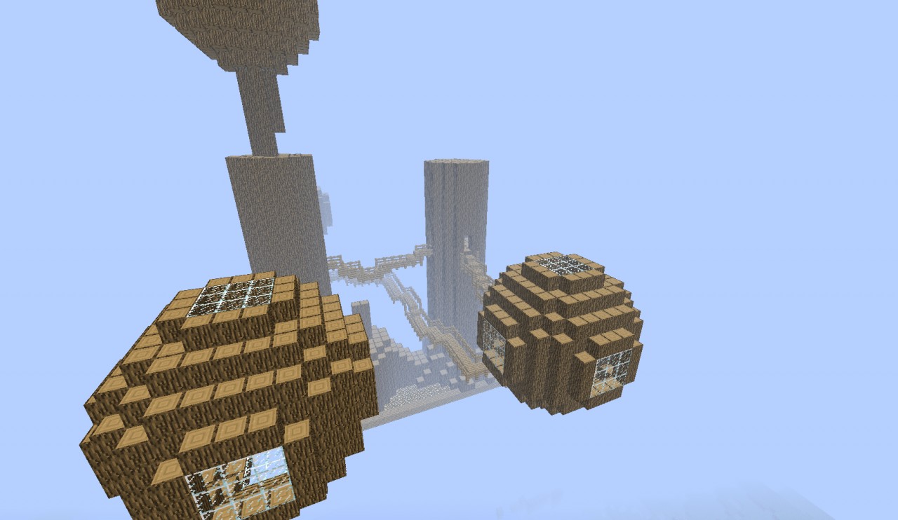 floating things Minecraft Map