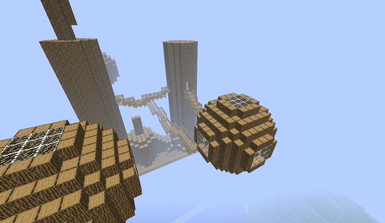 floating things Minecraft Map
