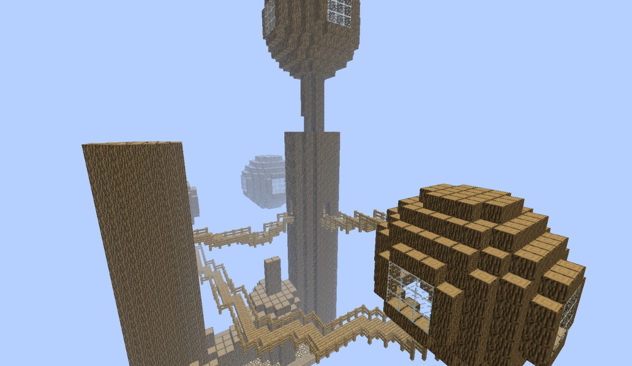 floating things Minecraft Map