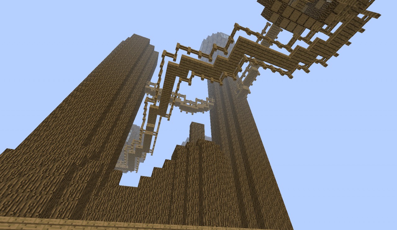 floating things Minecraft Map