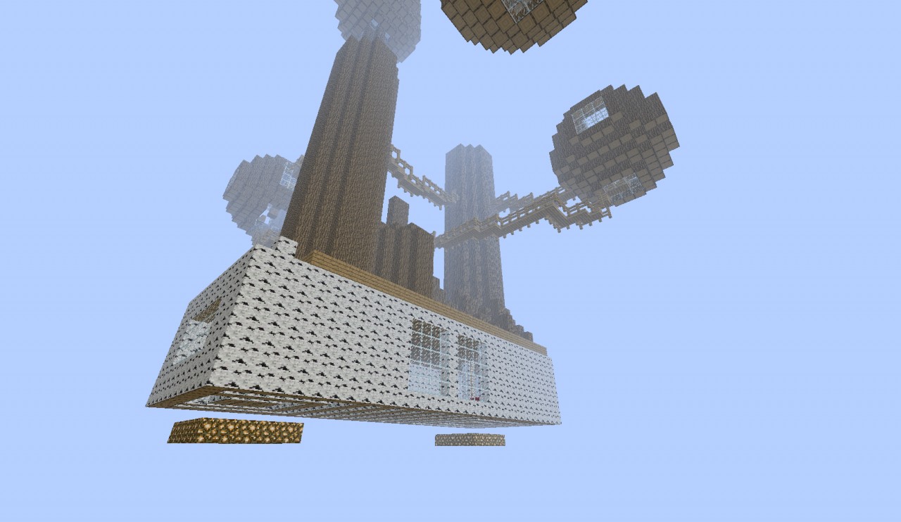 floating things Minecraft Map