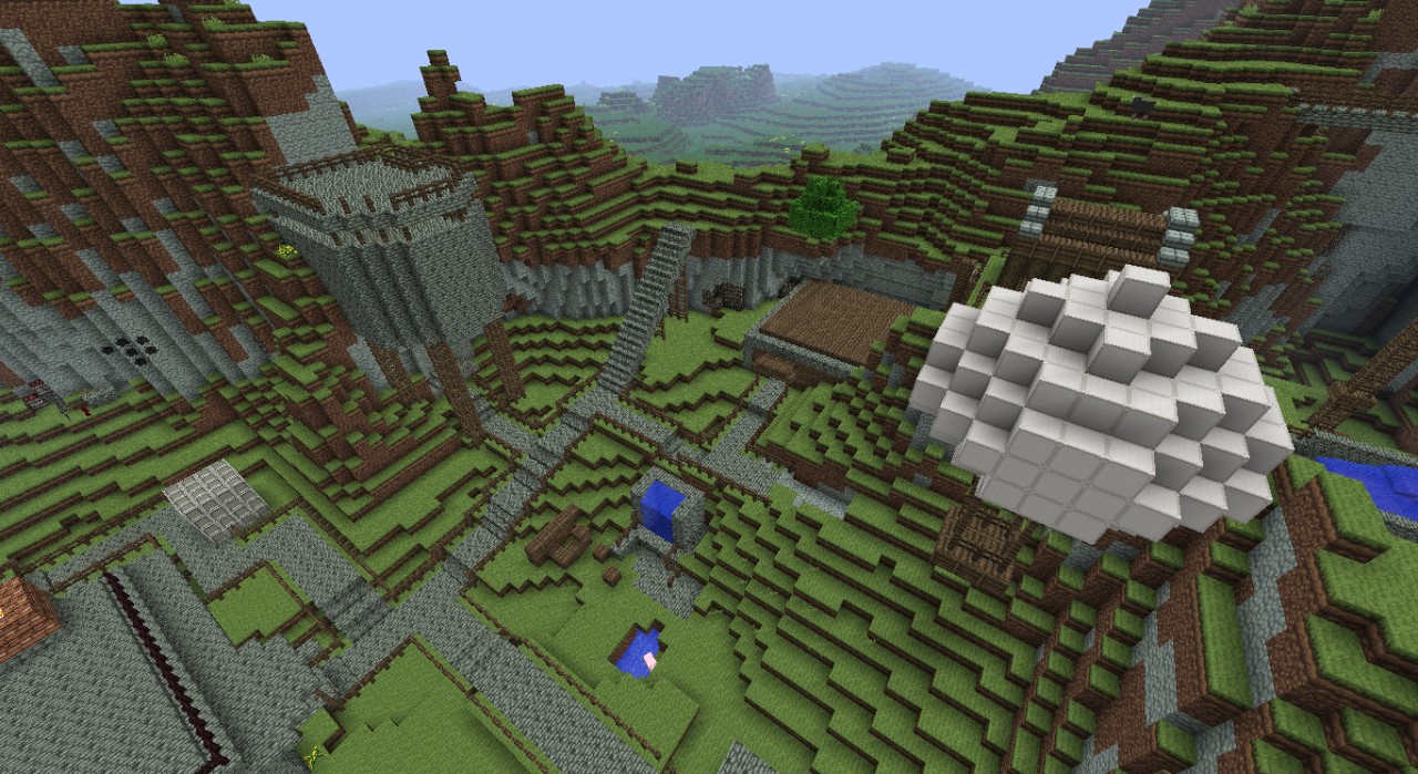 Arcania Mountain City Minecraft Map