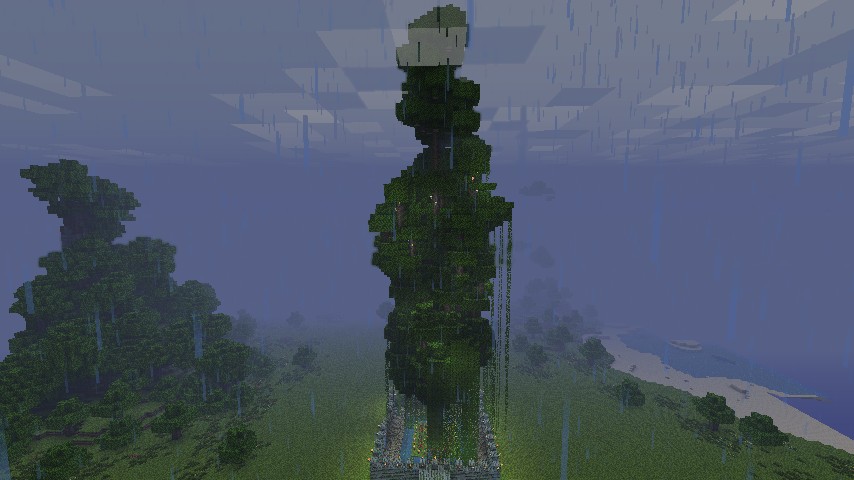 Oakvales Worldtree (spawn) Minecraft Map