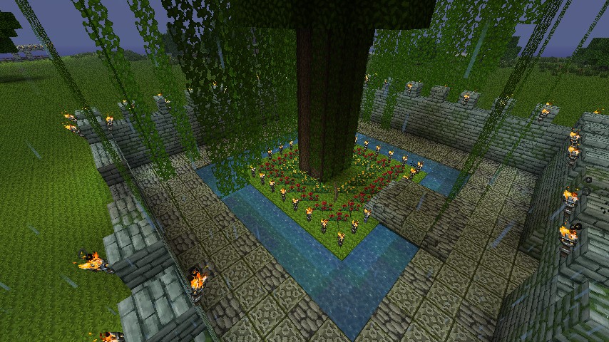 Oakvales Worldtree (spawn) Minecraft Map