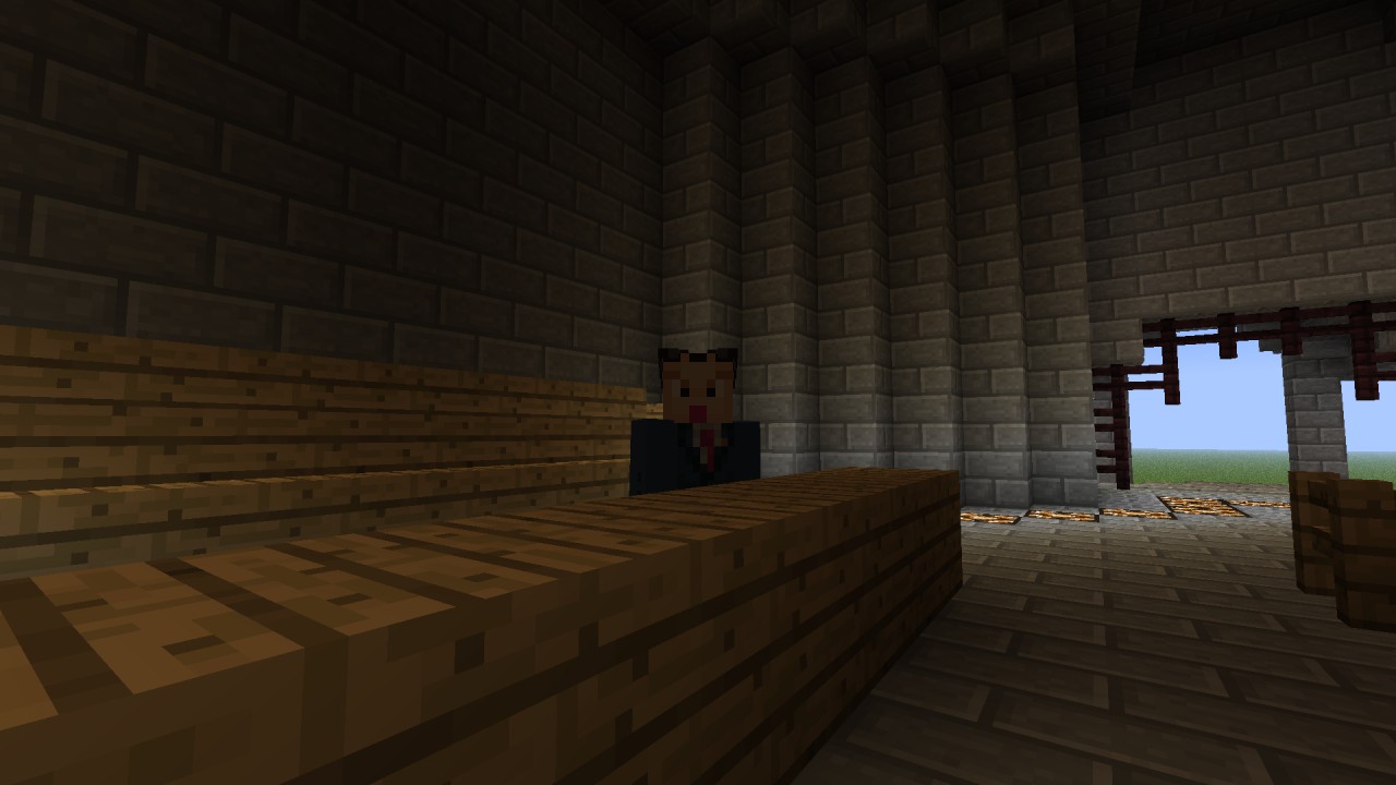 Phoenix Wright: Ace Attorney Court Minecraft Map