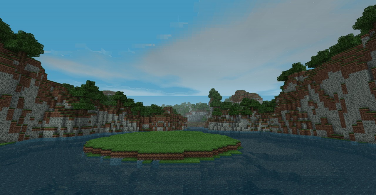 [Custom Terrain] Demeter Island Minecraft Map