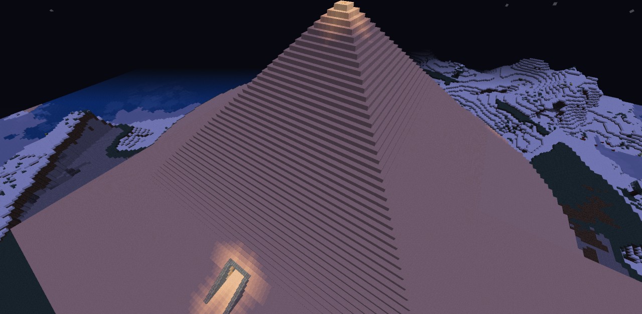 Item Fountain ( Sand Pyramid) Minecraft Map