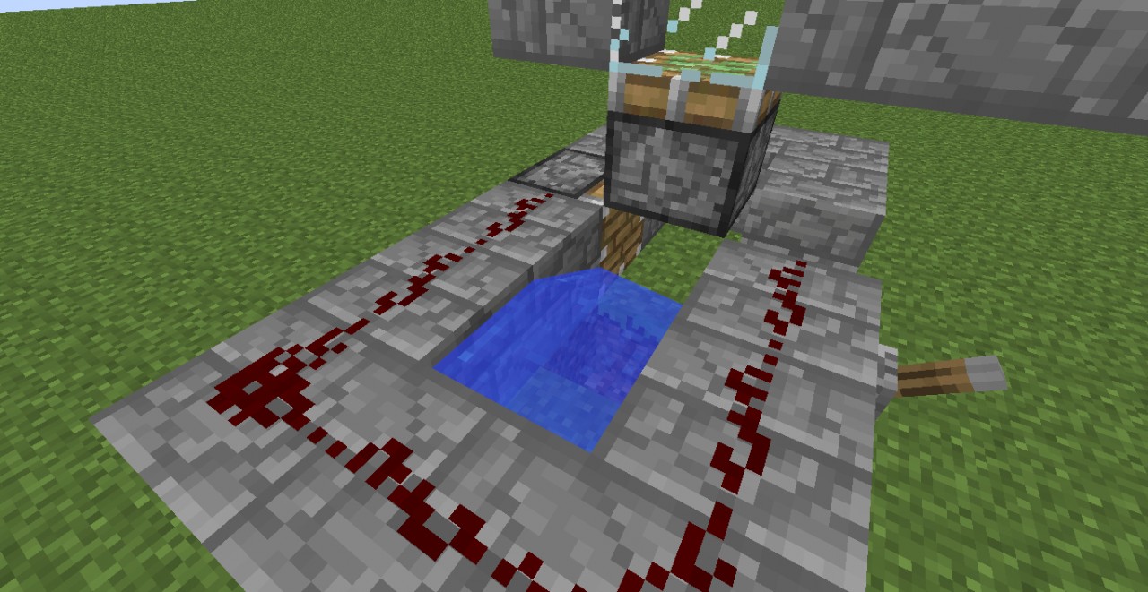 Automatic Cobble Stone Generator Minecraft Map