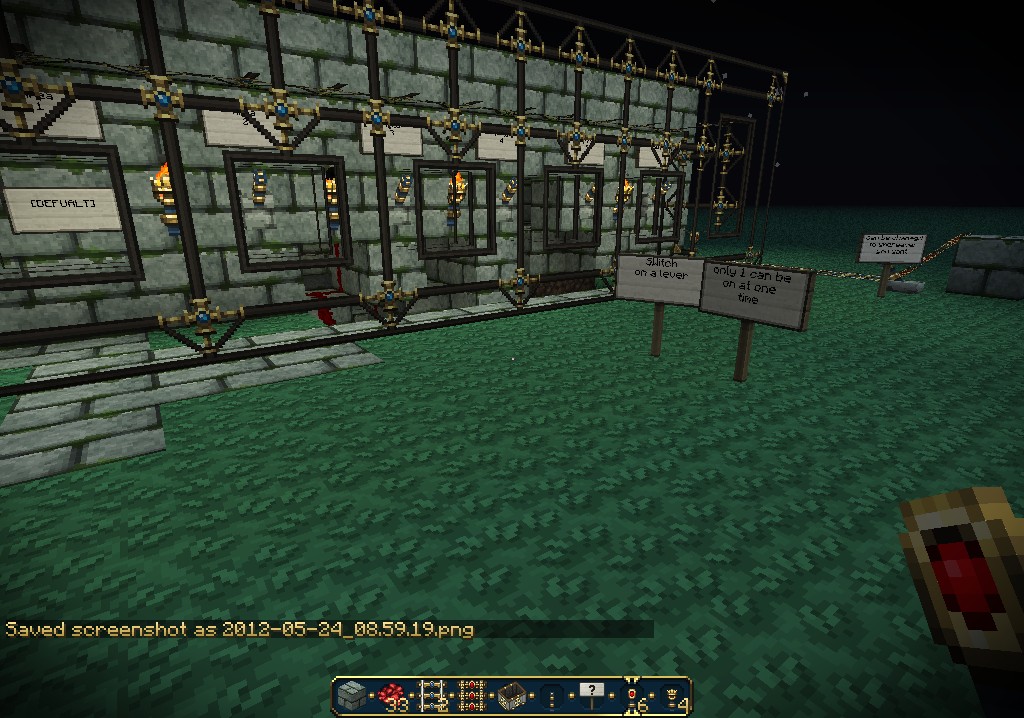 Minecart piston rail switch Minecraft Map