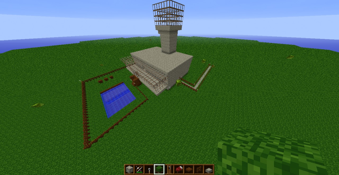 LAND HOUSE Minecraft Map