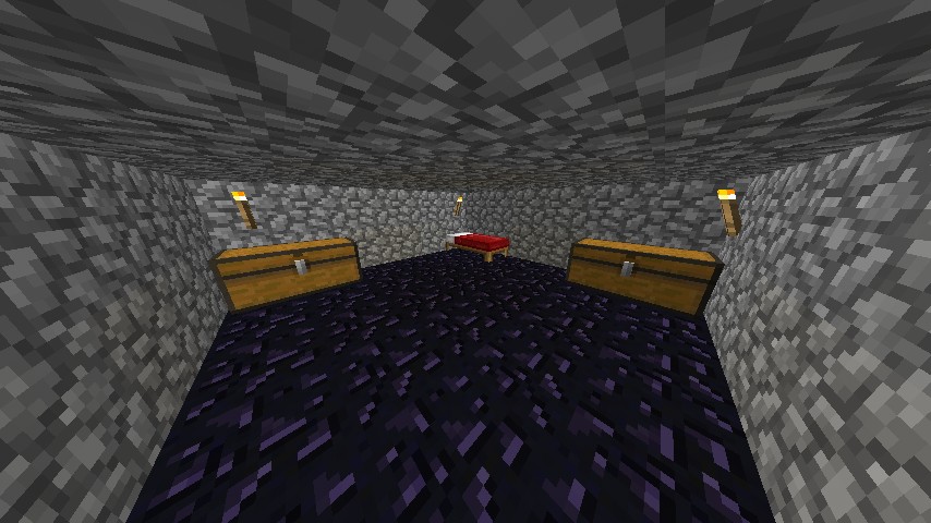 Anti-mob grief bunker Minecraft Map