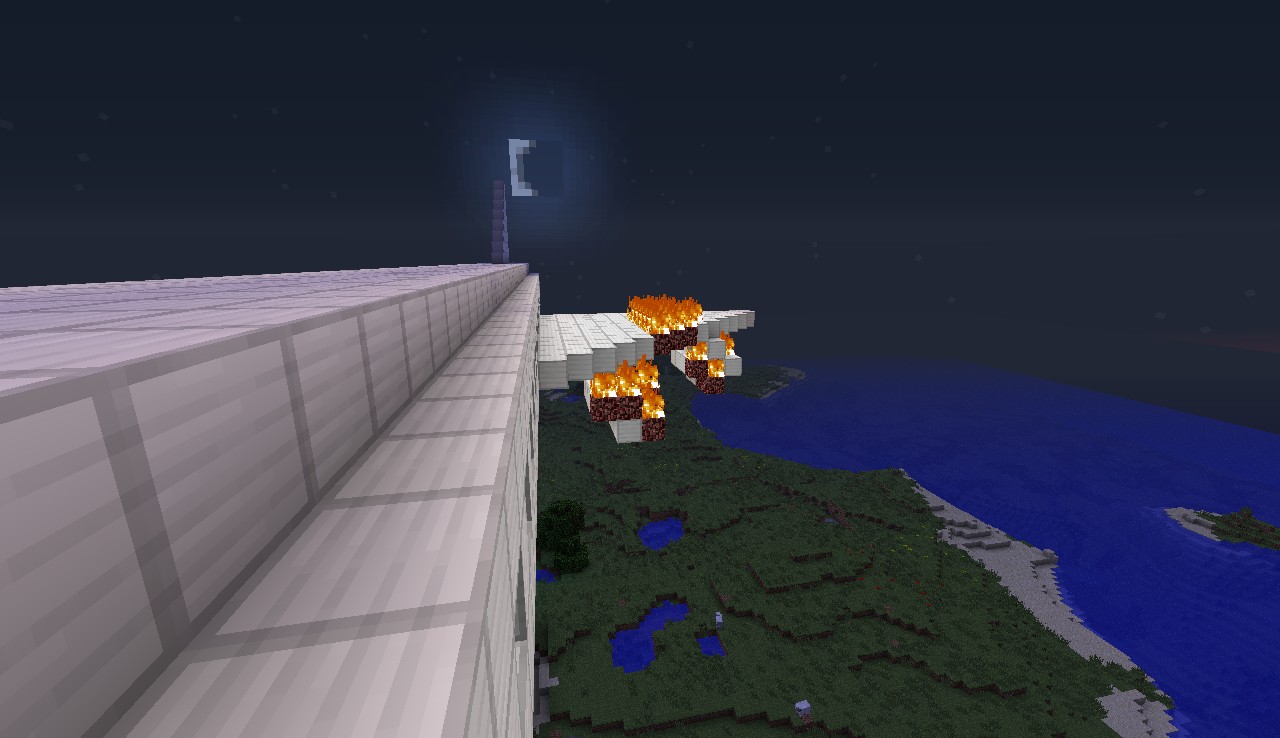 Crash and burn Minecraft Map