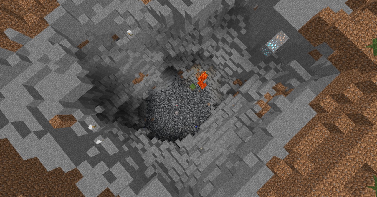Crater Survival Minecraft Map