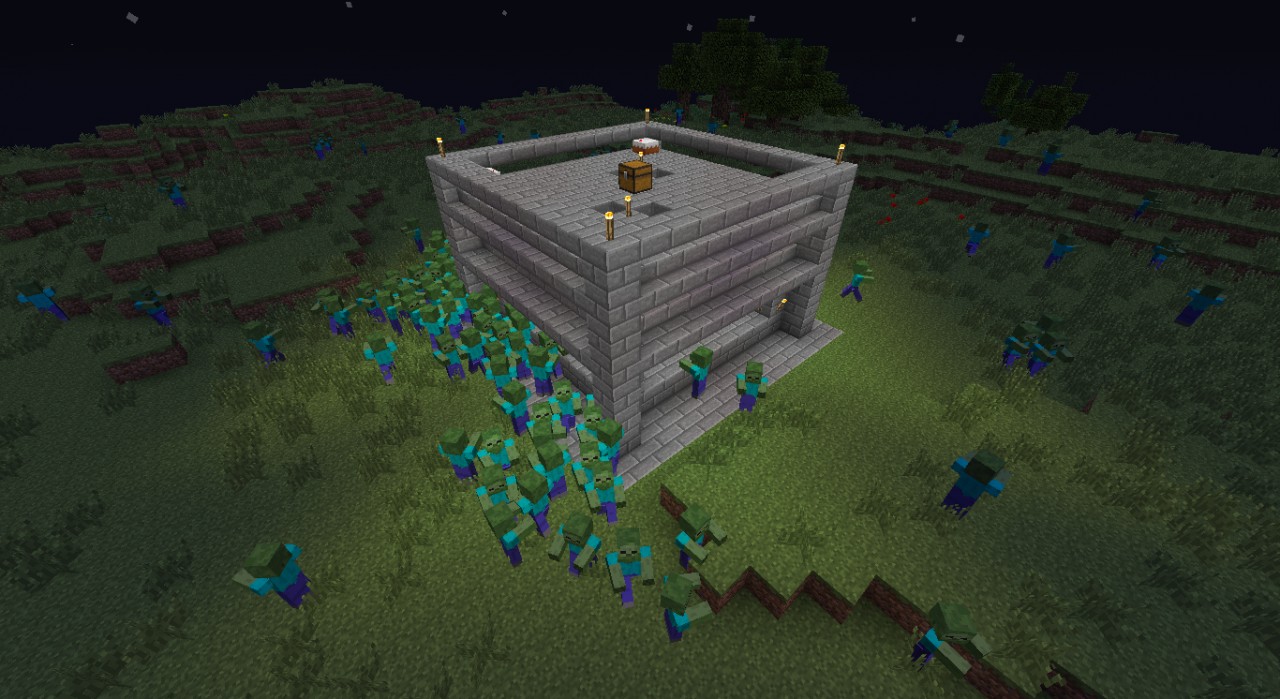 Zombie Survival Minecraft Map