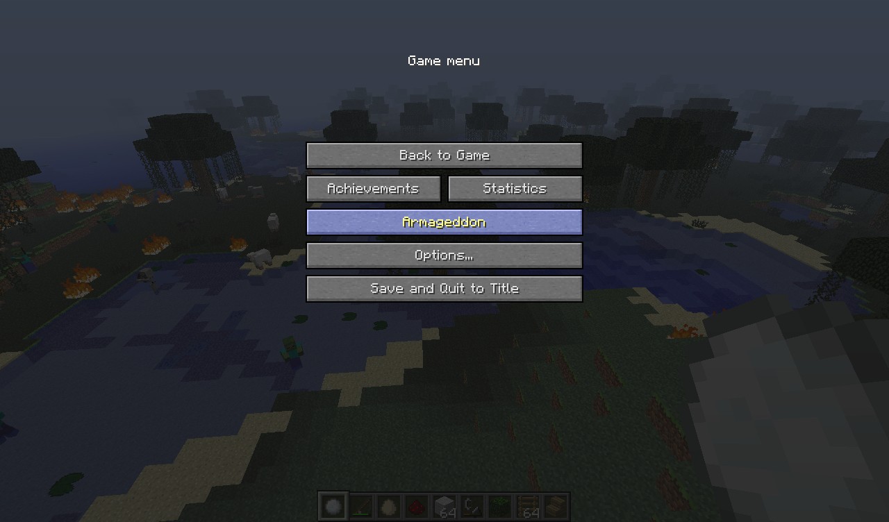 Armageddon Mod Minecraft Mod