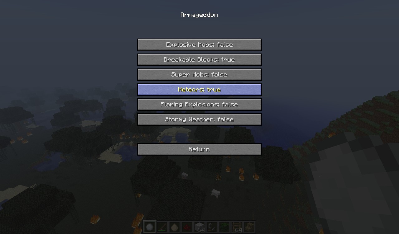 Armageddon Mod Minecraft Mod