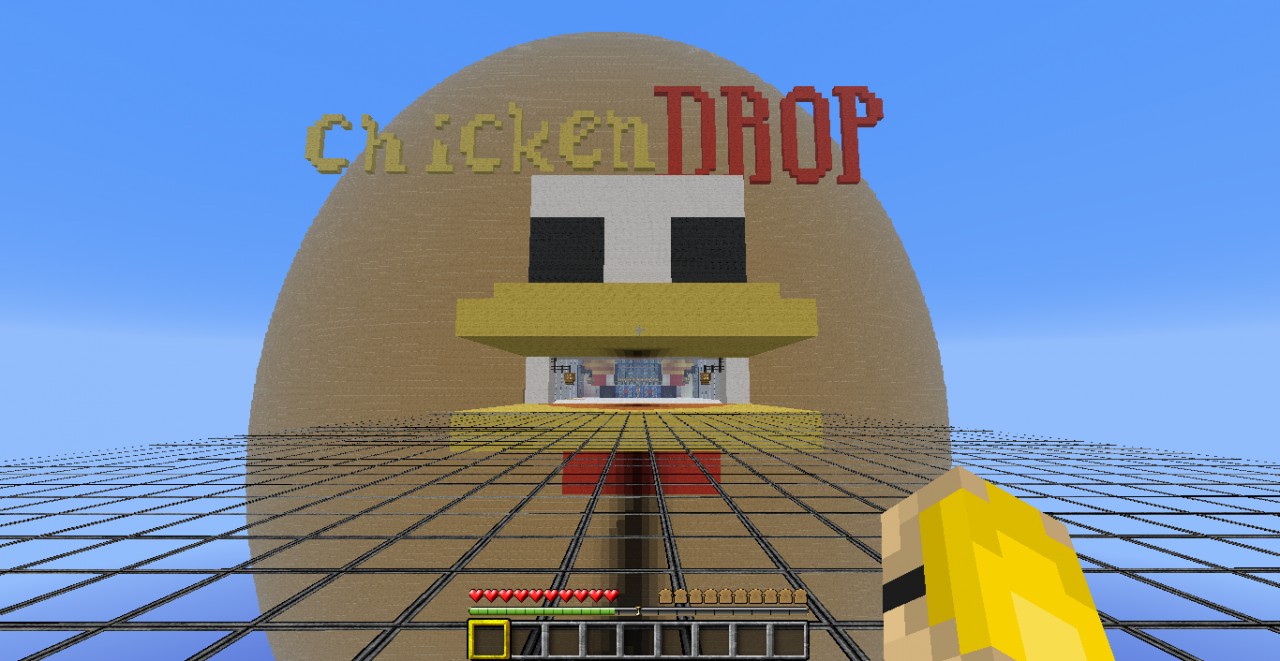 Chicken Drop - A redstone game Minecraft Map