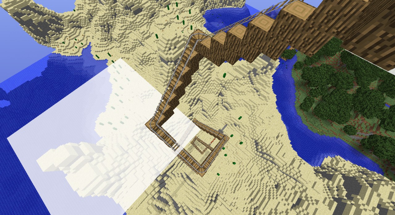 Eldaria Mega Minecart Adventure Minecraft Map