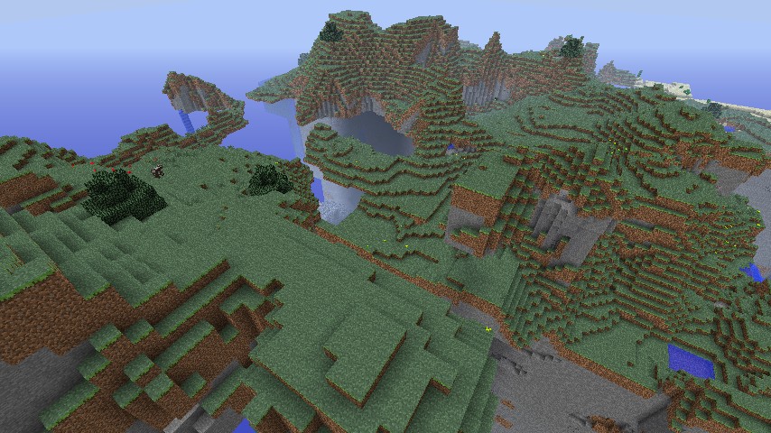 Aether-Like Map Minecraft Project
