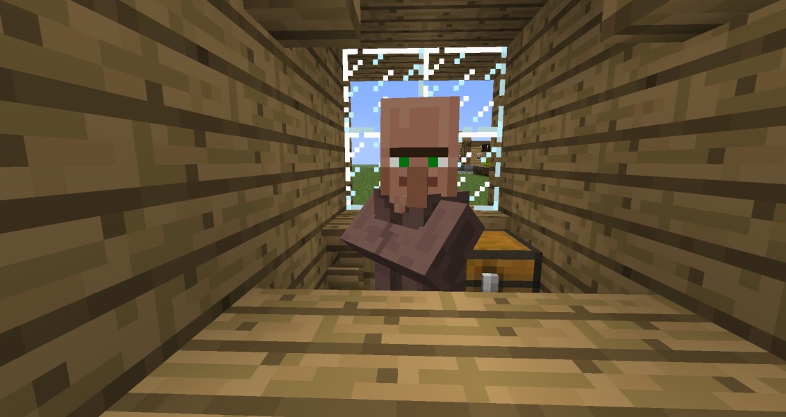 Snapshot 12w21a villager market place. Minecraft Map