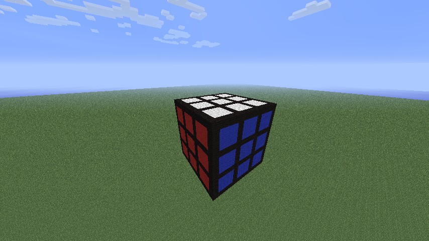 Rubik's Cube Minecraft Map