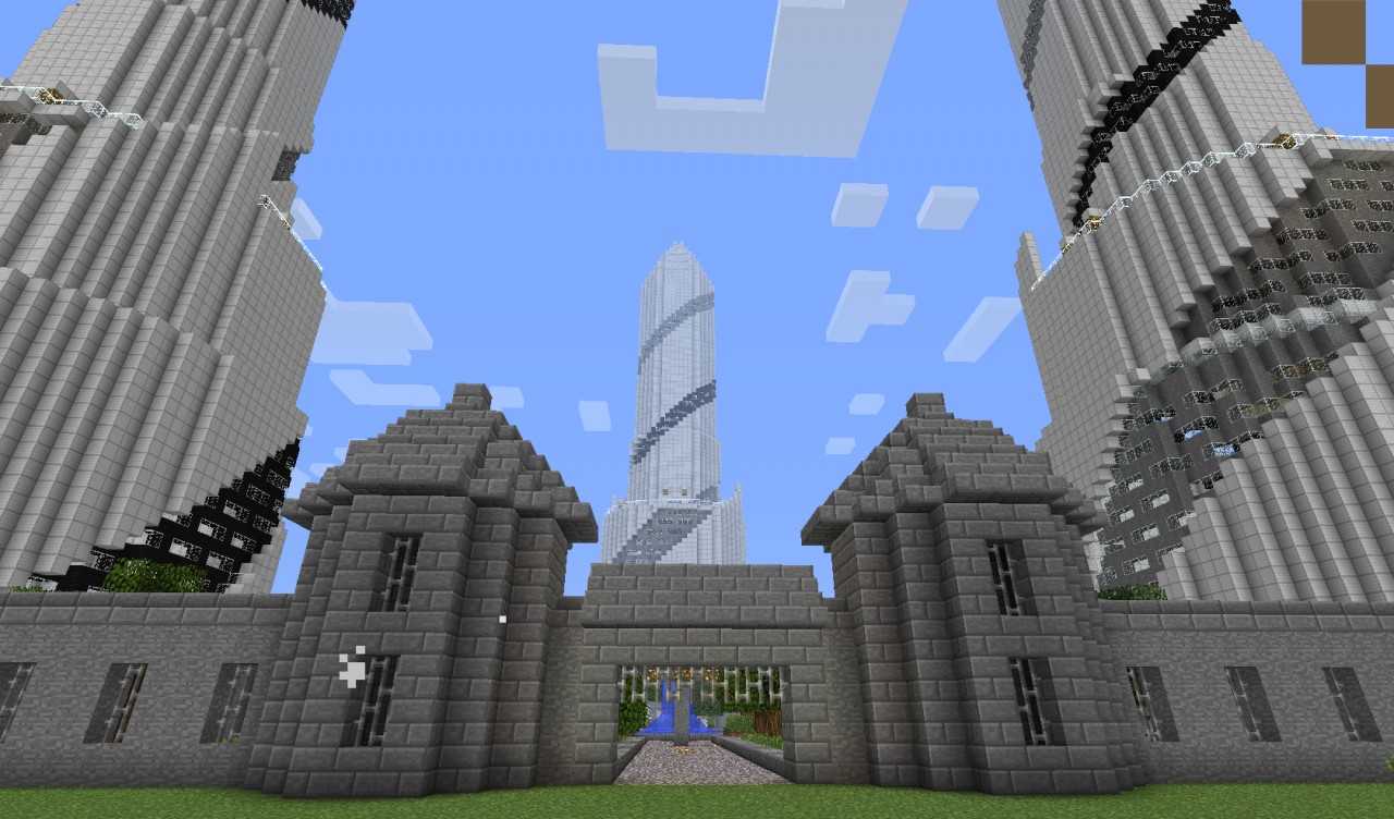 Mega Buildings Minecraft Map